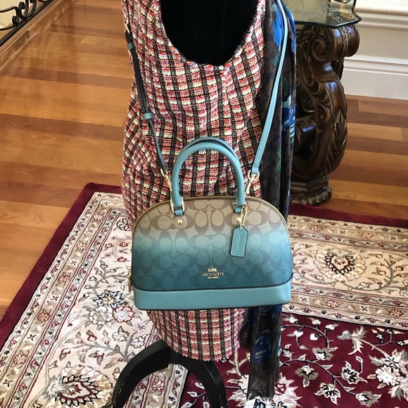 Coach | Bags | Nwt Coach Mini Sierra Colorblock Satchel | Poshmark